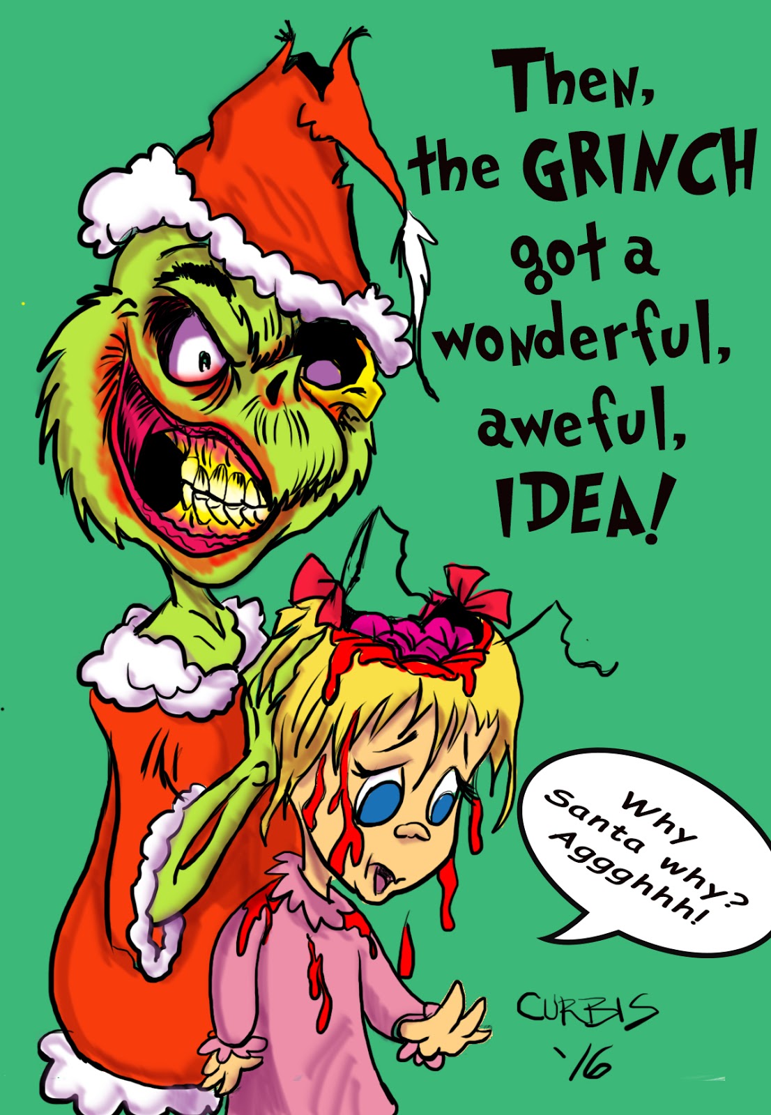 Caricatures and Ideas: The Grinch Got an Idea...