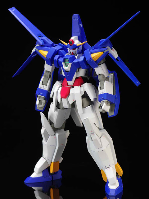 GUNDAM GUY: HG 1/144 Gundam AGE-3 Normal - Painted Build by Schizophonic9