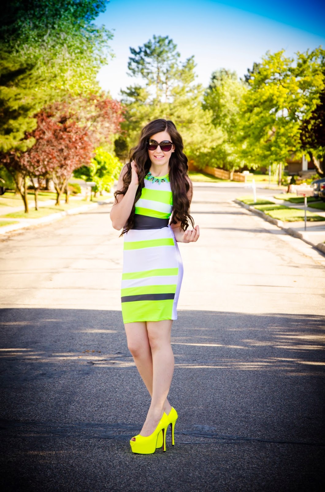 Love, Iris: Neon Colors with Ami Clubwear!