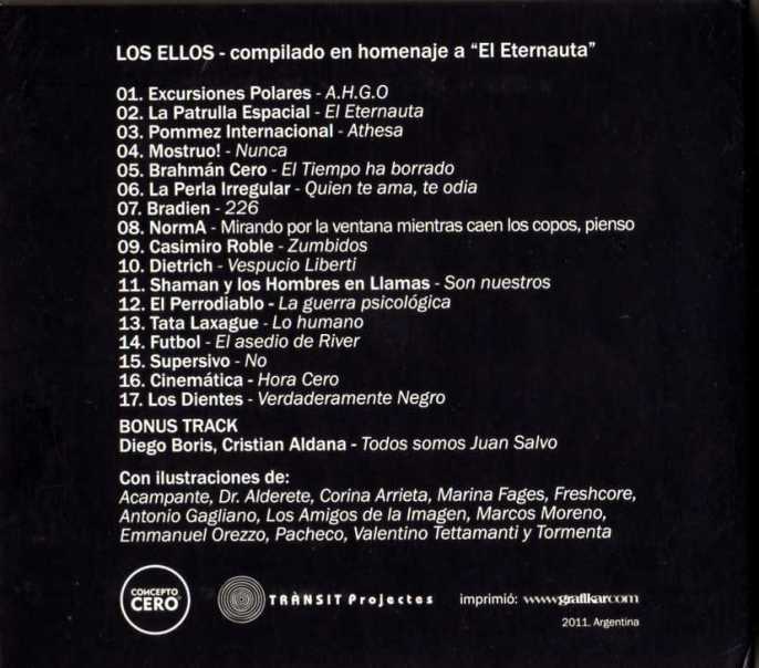 Archivo Histórico Héctor Germán Oesterheld: Los Ellos: Disco compilado ...