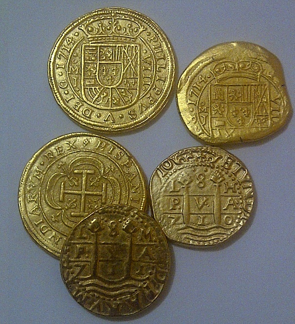 Numismatica de América: ¡Doblones de a ocho! ¡Doblones de a ocho!