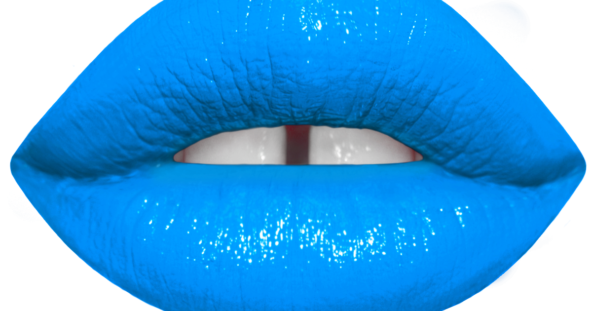 Beautytiptoday.com: Bold Blue Lips: Big Beauty Trend Of The Moment---Do ...