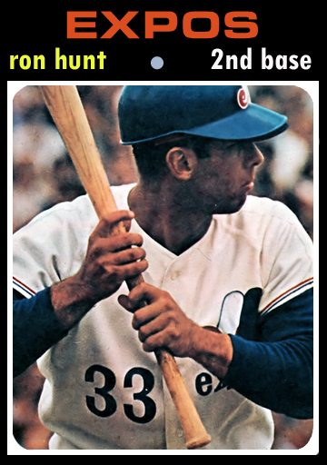 1971 Baseball Card Update: 1971 Montreal Expos (5th): 71-90, .441, 25.5GB