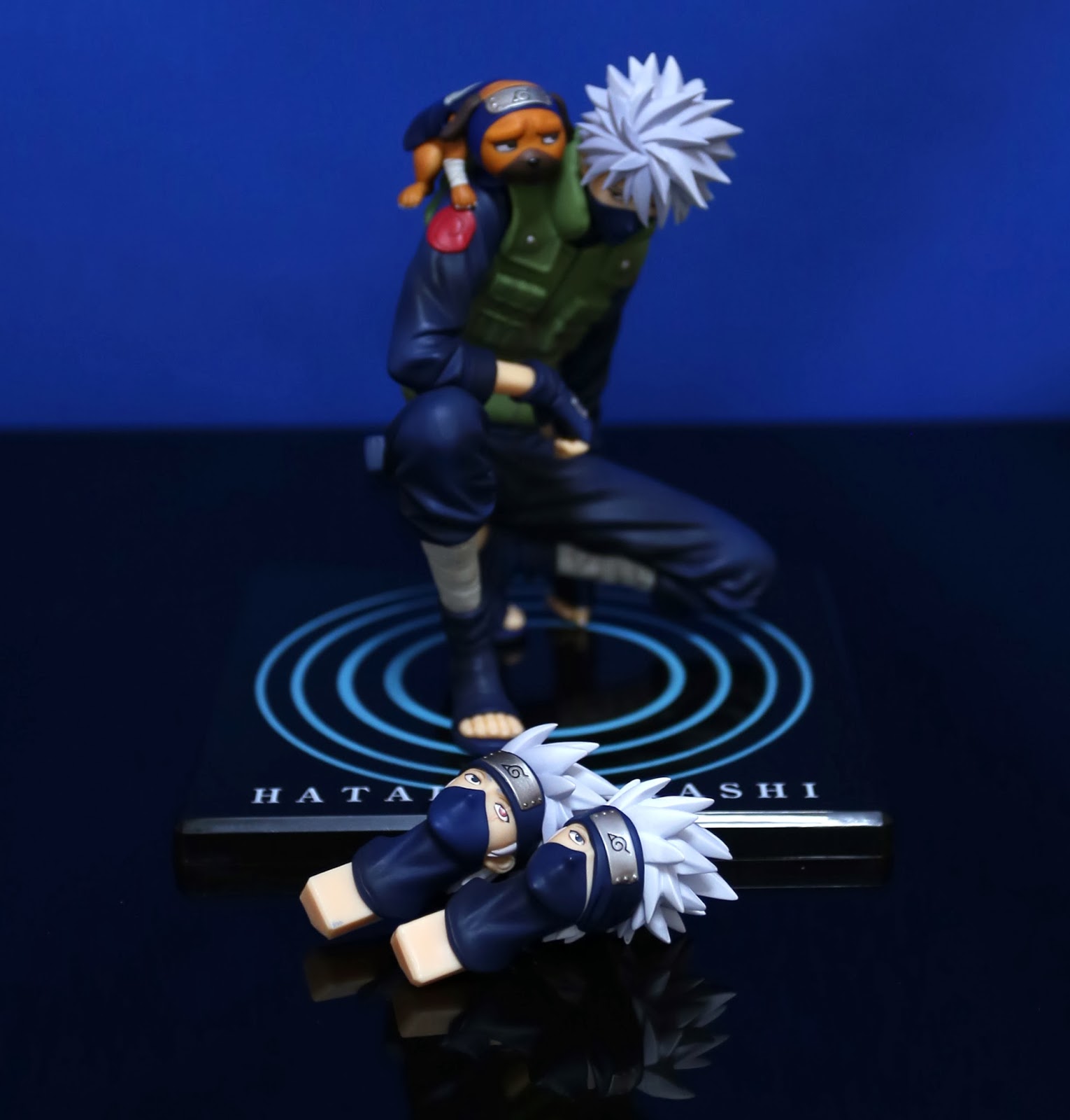 Plastic Anomaly: Naruto and Kakashi figures by G.E.M