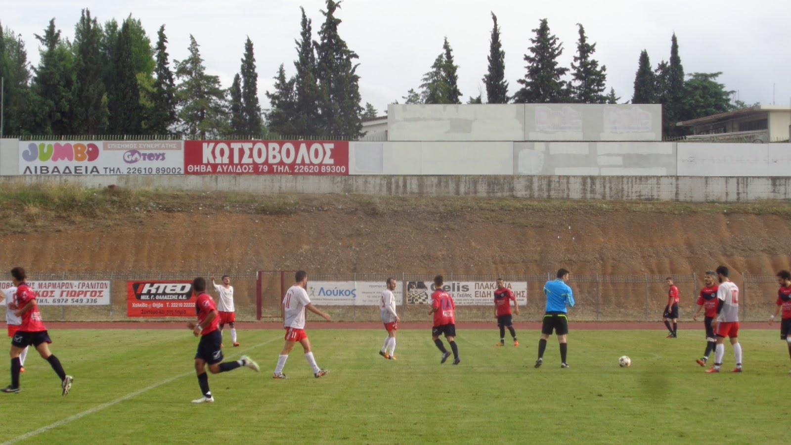 Χρυσο Ποδαρικο για τον ΑΟ Θηβα 2-1 την Αναγεννηση Σχηματαριου Εχασε στο ...