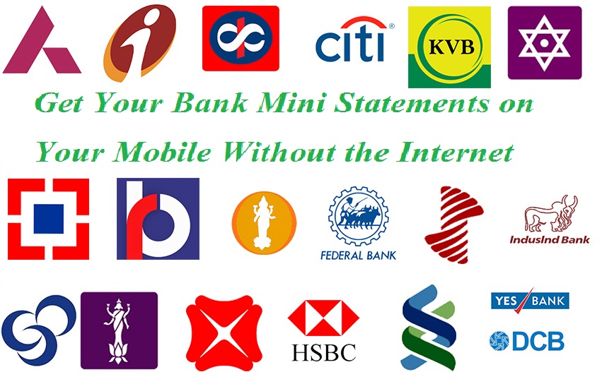 Get Your Bank Mini Statements on Your Mobile Without the Internet ...