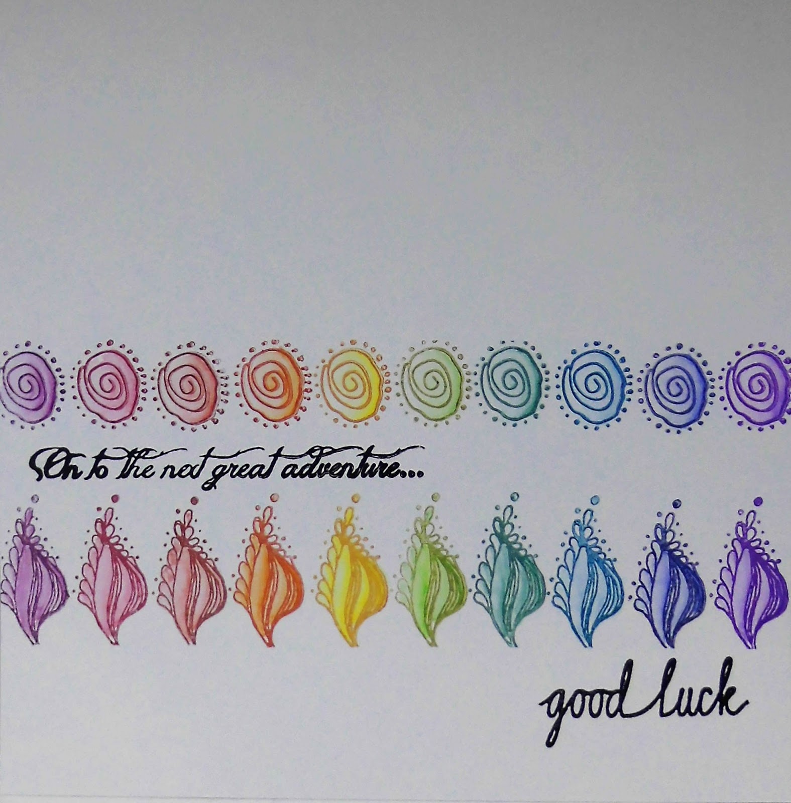 Sarah's Craft Shed: A Clean and Simple Good Luck Card