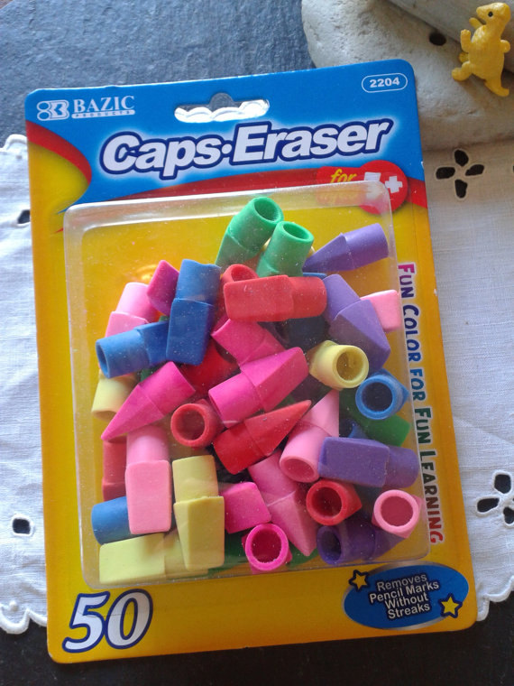 The HoarderRehab Blog: The Destiny of Things: 50 Colorful Pencil Cap ...