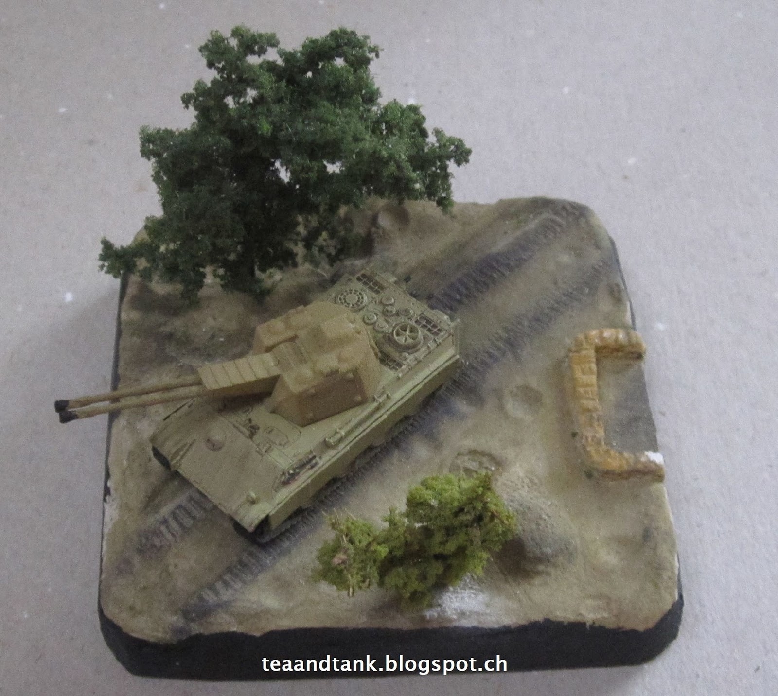 Tea and Tank: Panther with Coelian Panther Flak Turret