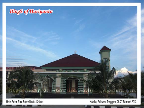 Hotel Sutan Raja Super Block Kolaka | BlogS of Hariyanto