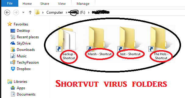 How to remove Shortcut Virus and Fix Hidden Option - Online Tips