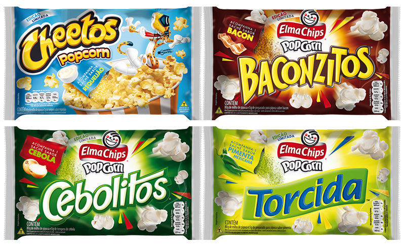 QUERO TODOS: Elma Chips lança pipoca de micro-ondas sabor Cheetos ...