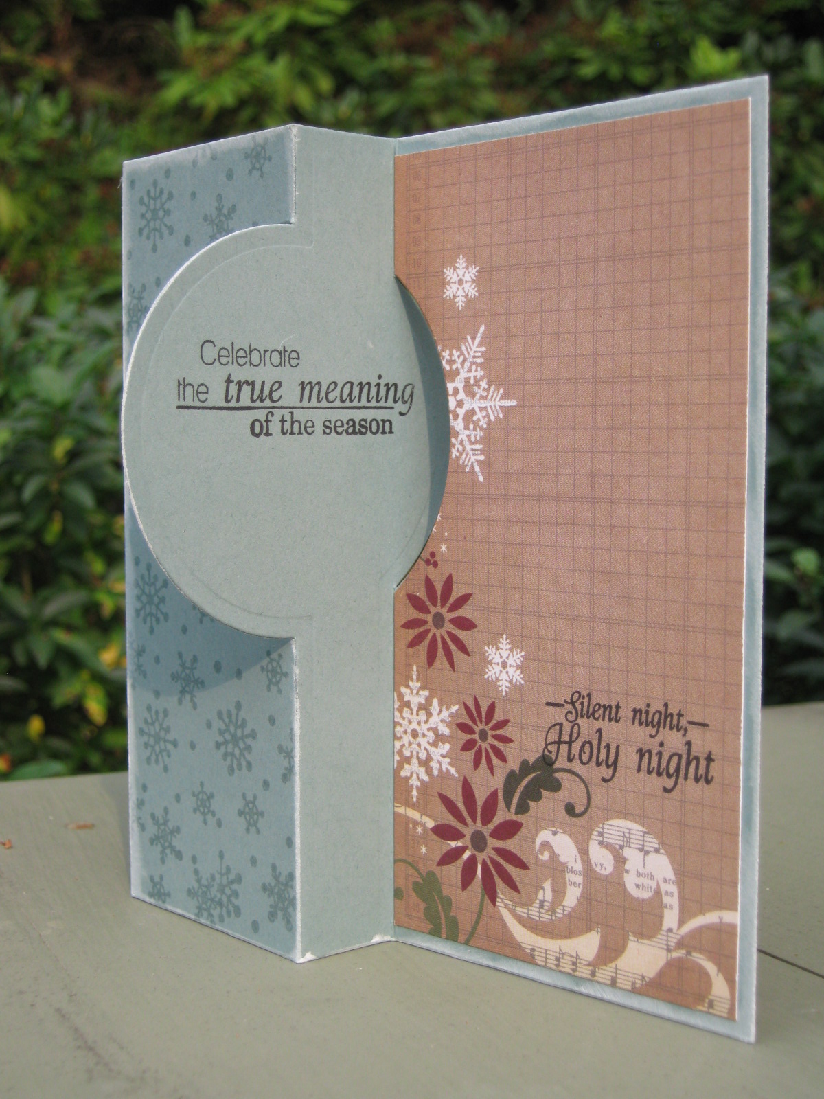 Mary Rose's Cafe: SU Sizzix Circle Card Thinlits