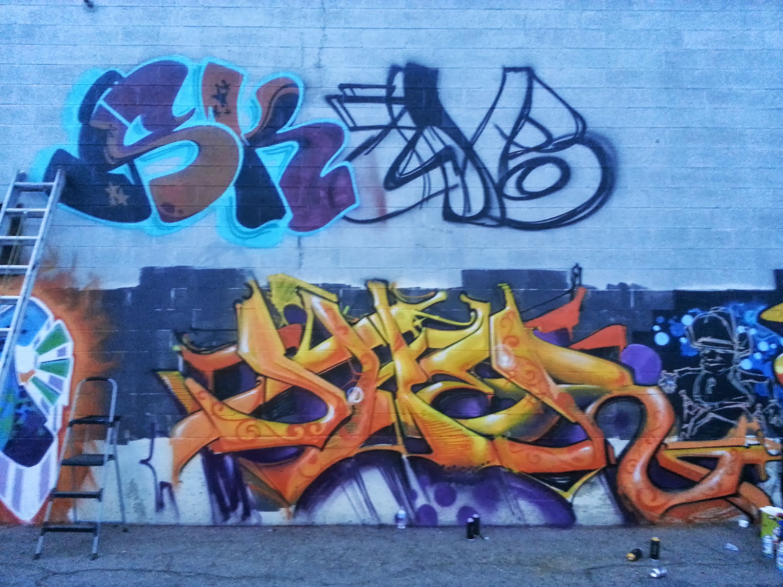 Turnip the Beet: Knocked the dust off my cans for a lil graffiti battle ...