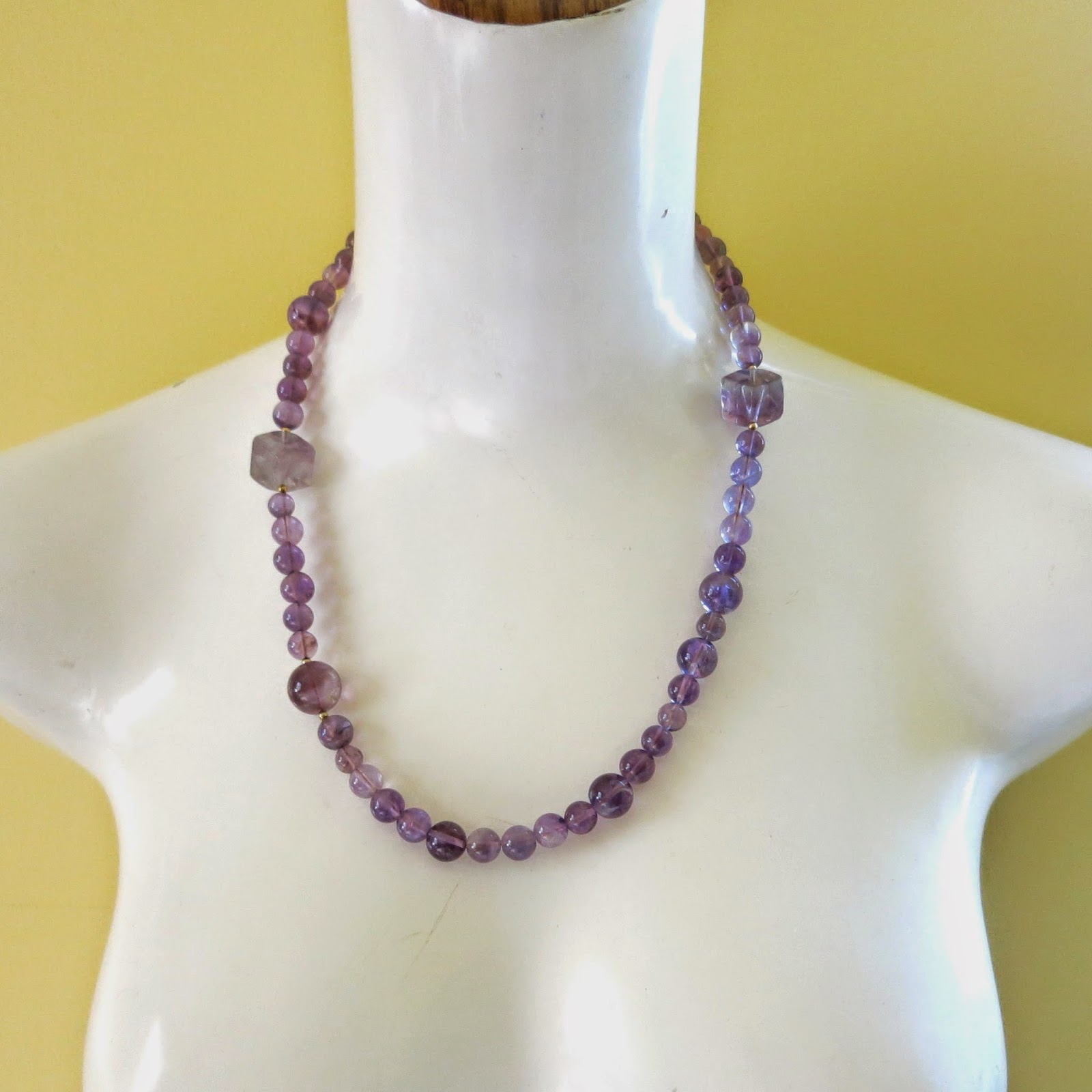 I Dig Crystals Blog: Amethyst necklaces for Spiritual Energy