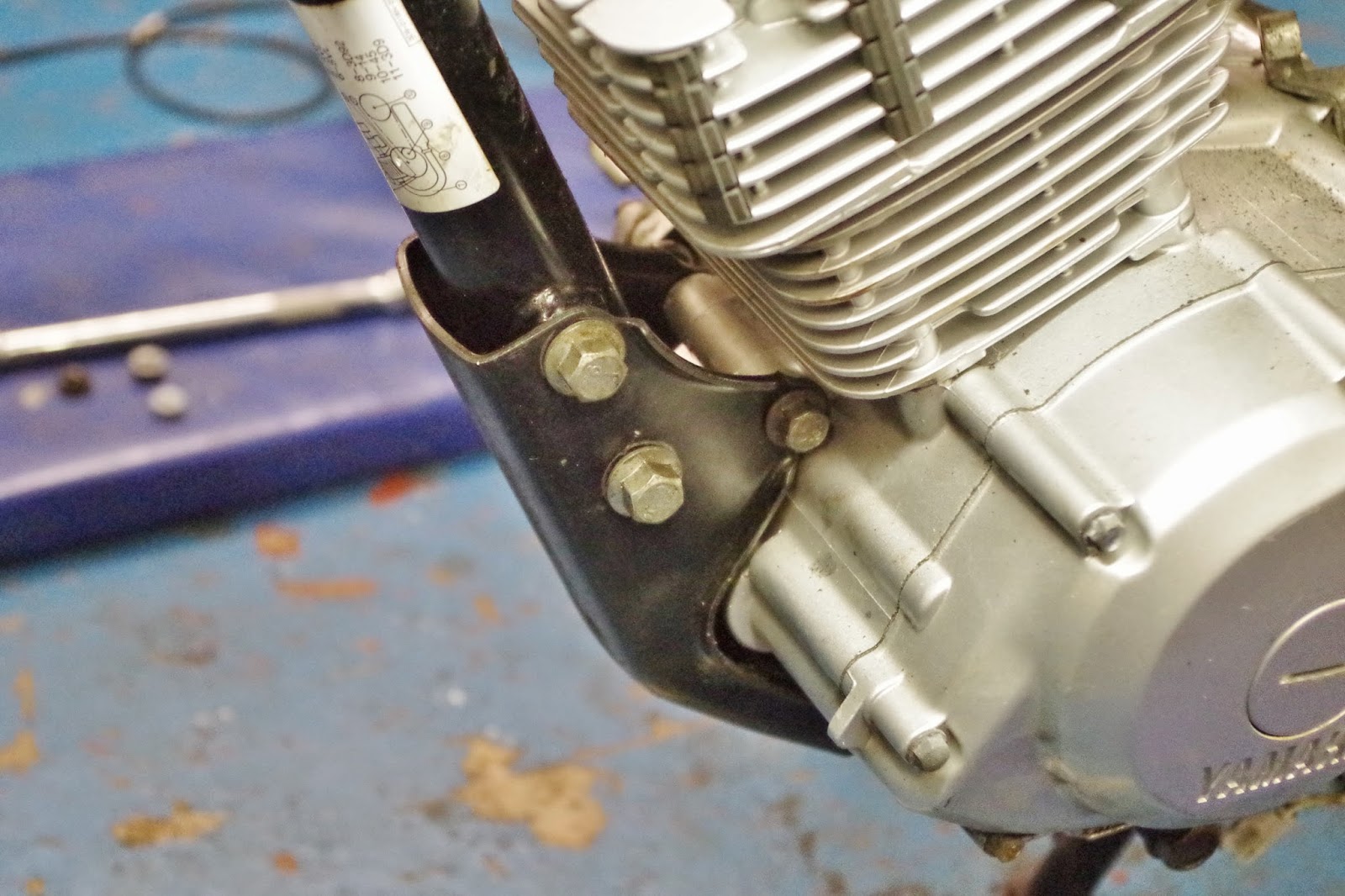 Yamaha YBR 125 Owner Blog : Yamaha YBR 125 Engine refit , fitting ...