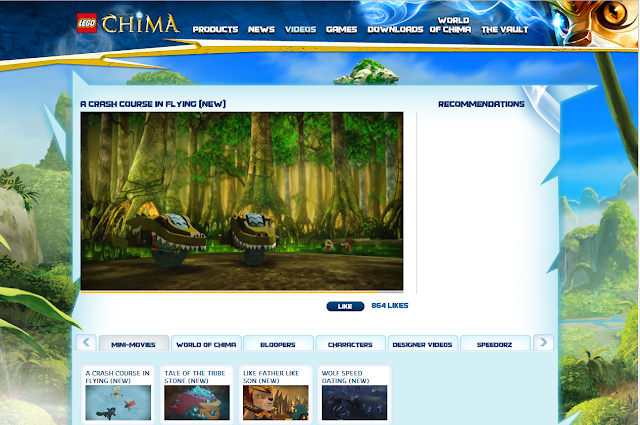 The LEGO Report: Chima mini-movies and game!