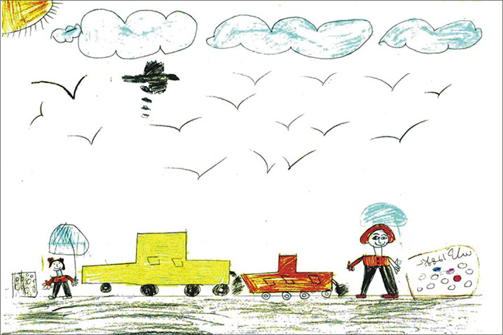 Pro-Israel Bay Bloggers: Real Children's Art from Gaza