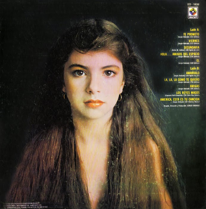 Lucero: Mi Mundo: Te Prometo (LP-1982)