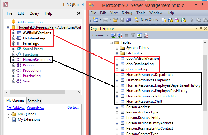 HodentekMSSS: Learn Querying SQL Server 2012 using LinqPad - Part 2