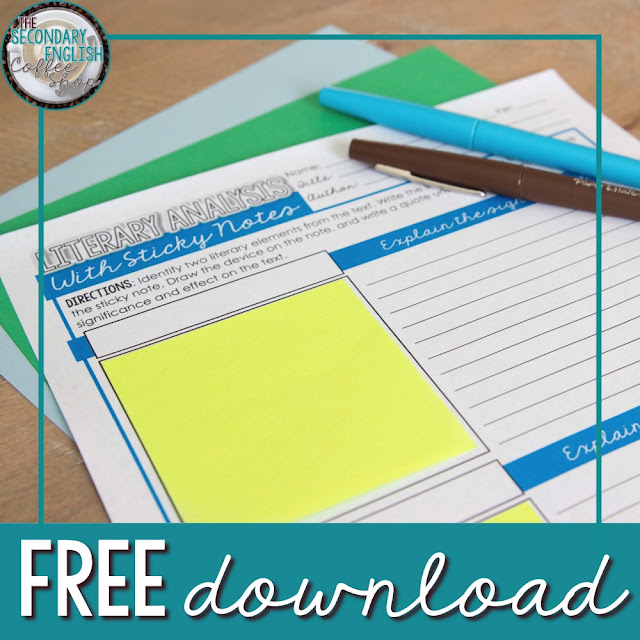 7 Ways to Teach with Sticky Notes - The Secondary English Coffee Shop