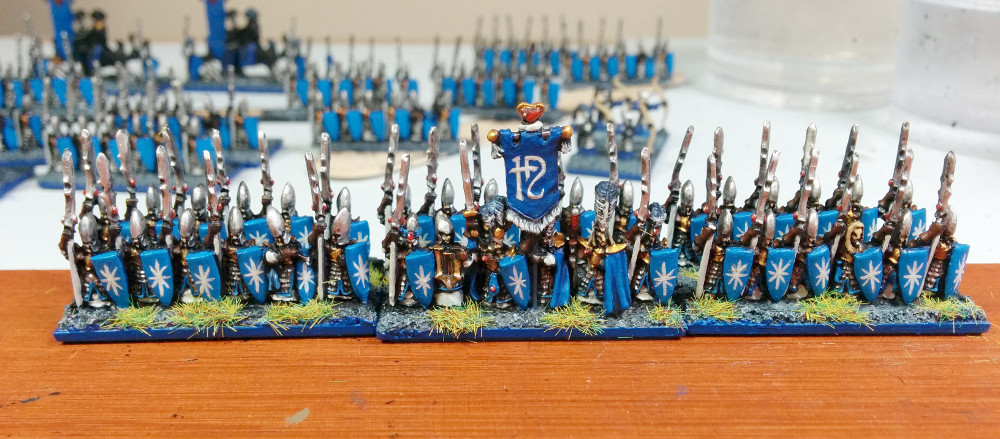 The Ancient Track: Warmaster: High Elf Spearmen 2