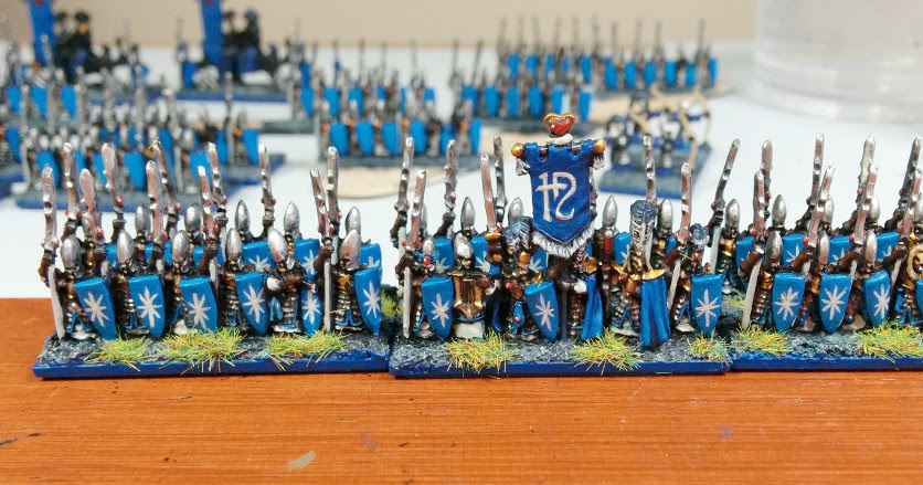 The Ancient Track: Warmaster: High Elf Spearmen 2