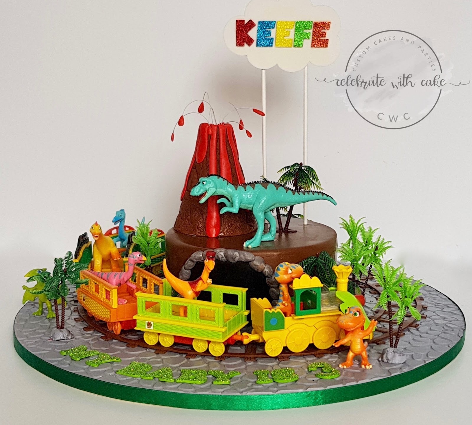 Dinosaur Train Cake