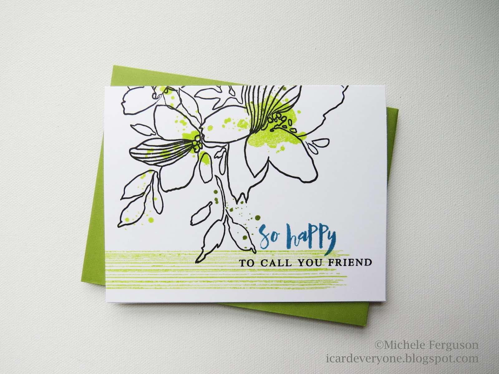 I Card Everyone : Color Throwdown #454