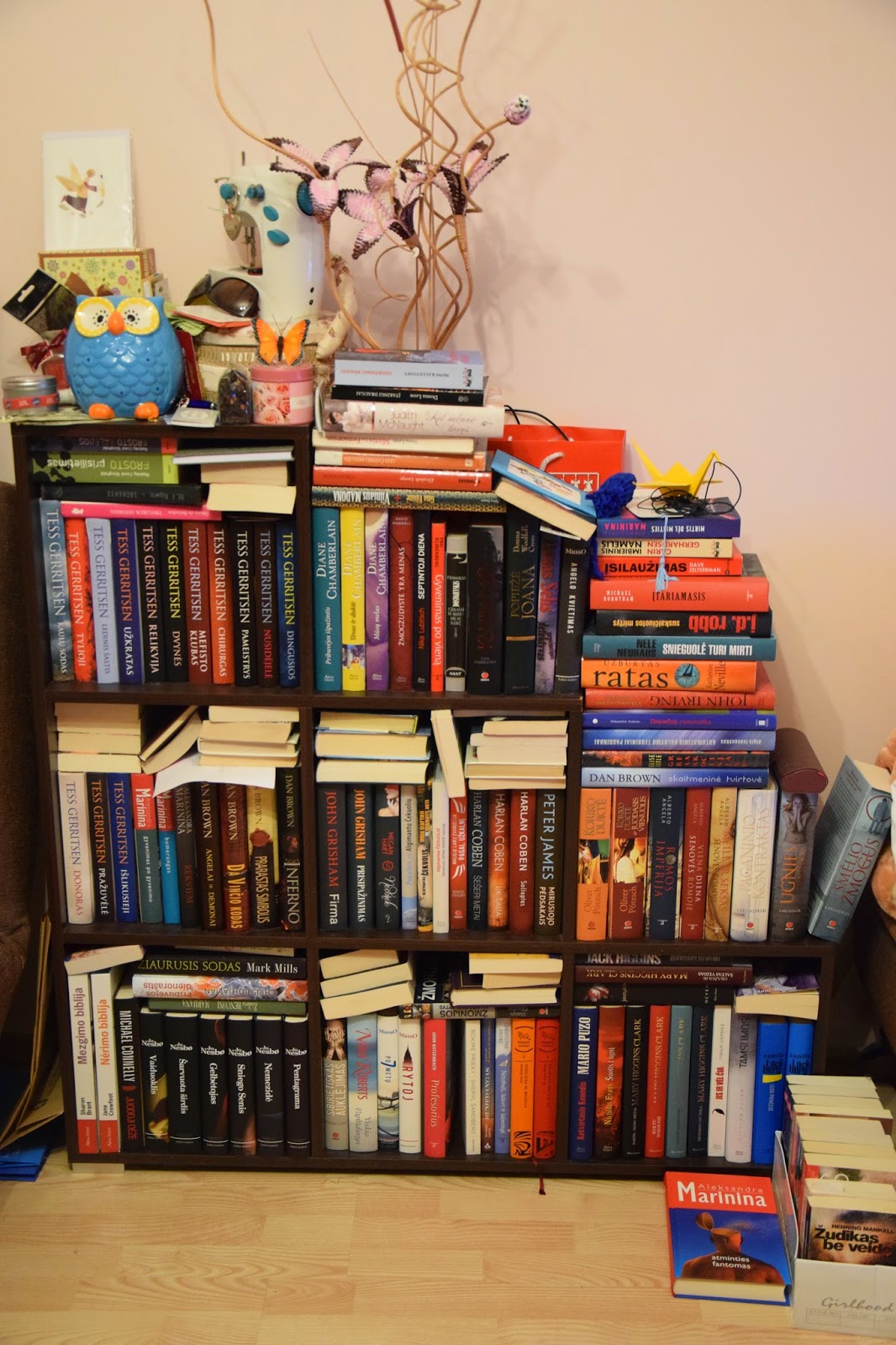 Knygos, knygos ir dar kartą knygos: Nauja knygų lentyna