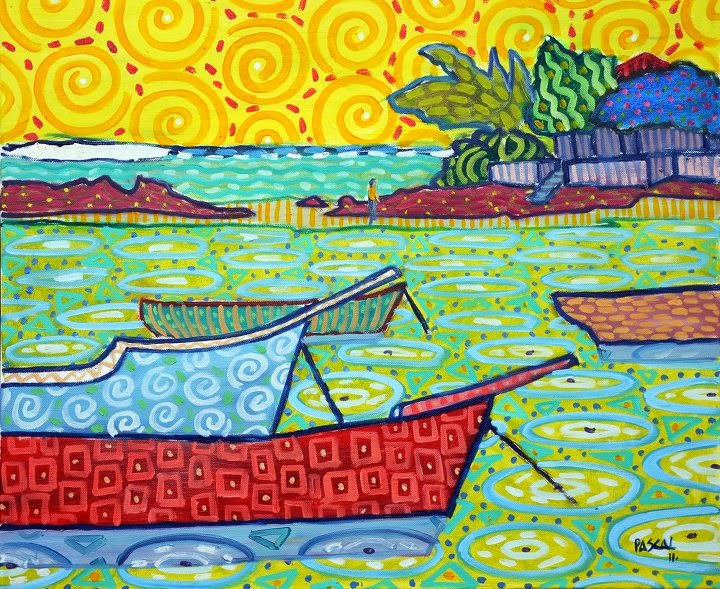 Roshni Goonraj Beeharry: Staring at paintings : Mauritian artist Pascal ...