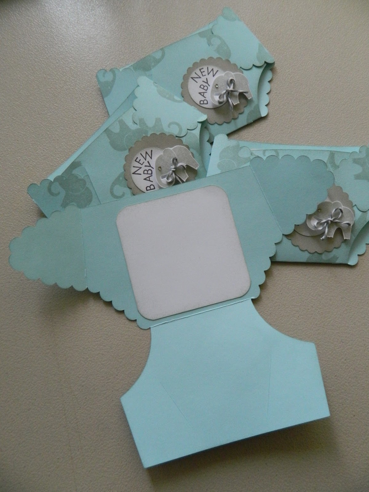 Celebrate Your Life!: New Baby Diaper Cards