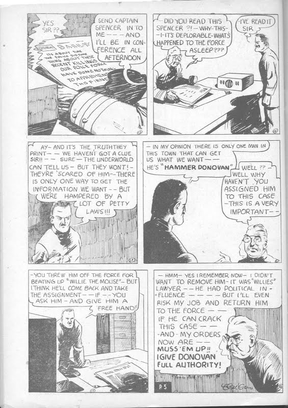 Pellucidar Offerings 2: Muss Em Up Crime Tale By Will Eisner