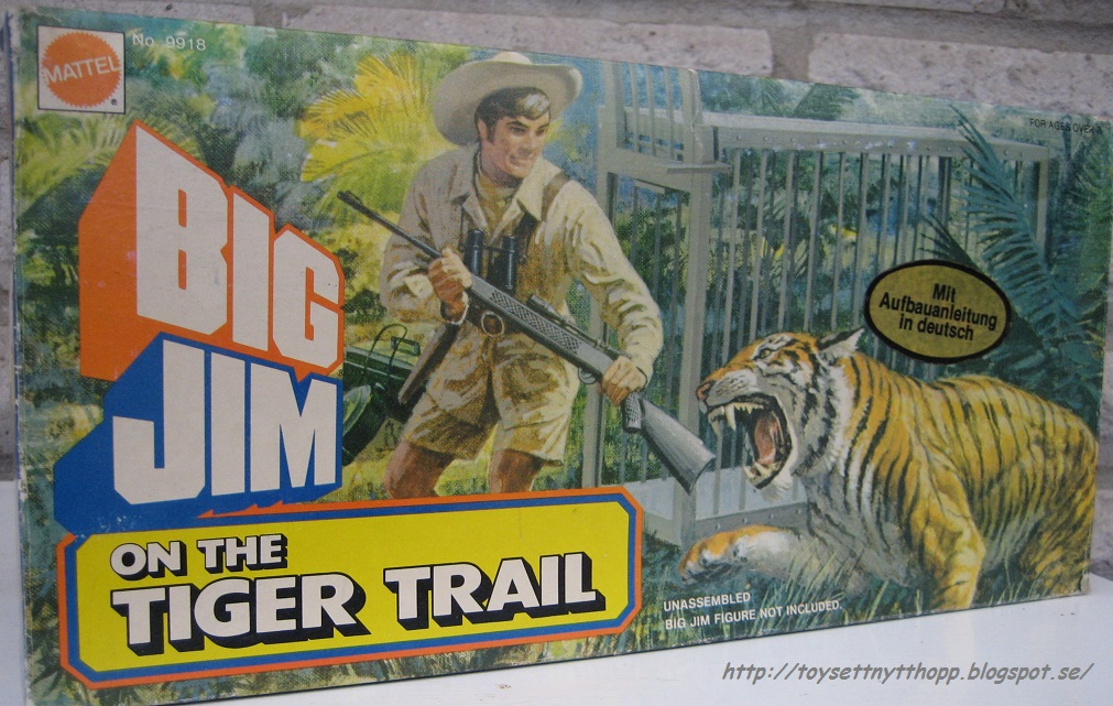 Toys - Ett Nytt Hopp!: Big Jim - On the Tiger Trail 1976