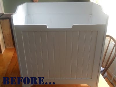 {living life lakeside}: DIY: Storage Bin Bench