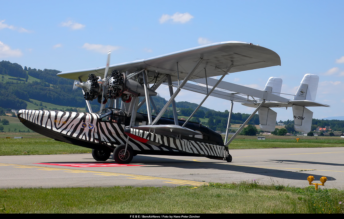 FEBE *** BernAirNews.ch ©: N28V, Sikorsky S-38C, JUL11