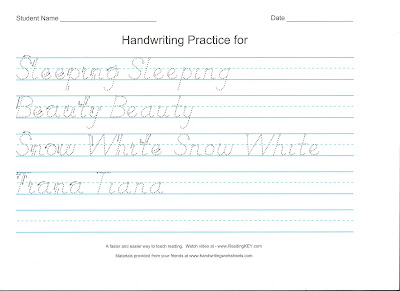 Nurturing Naters with learning activities at home: D'Nealian ...