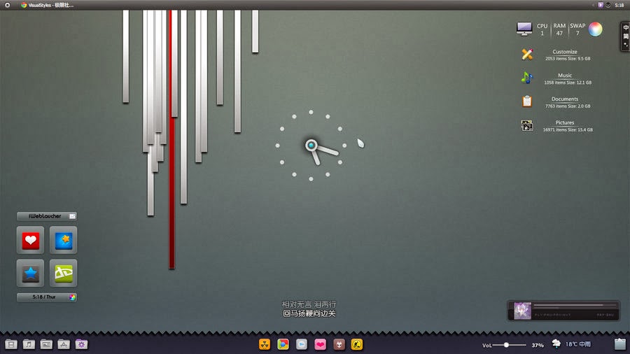 Mempercantik Tampilan Windows 7 Dengan XWidget ~ Empu Supo Sedayu Bloog ...