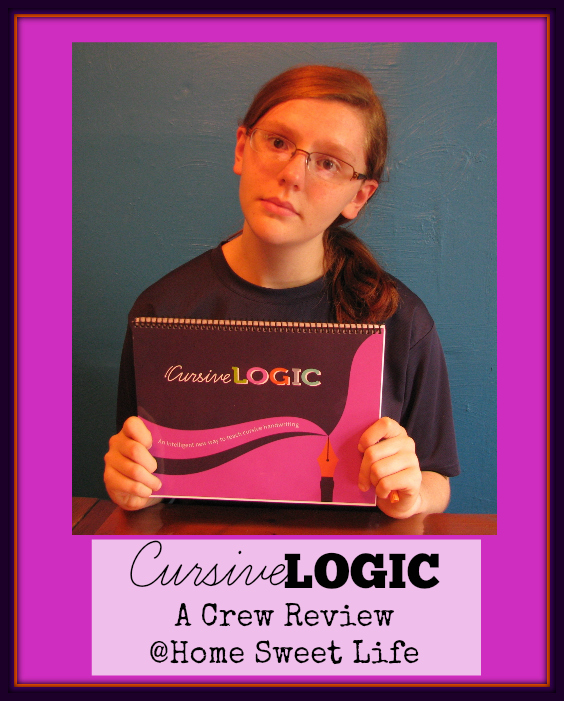 Home Sweet Life: CursiveLogic Workbook ~ A Crew Review