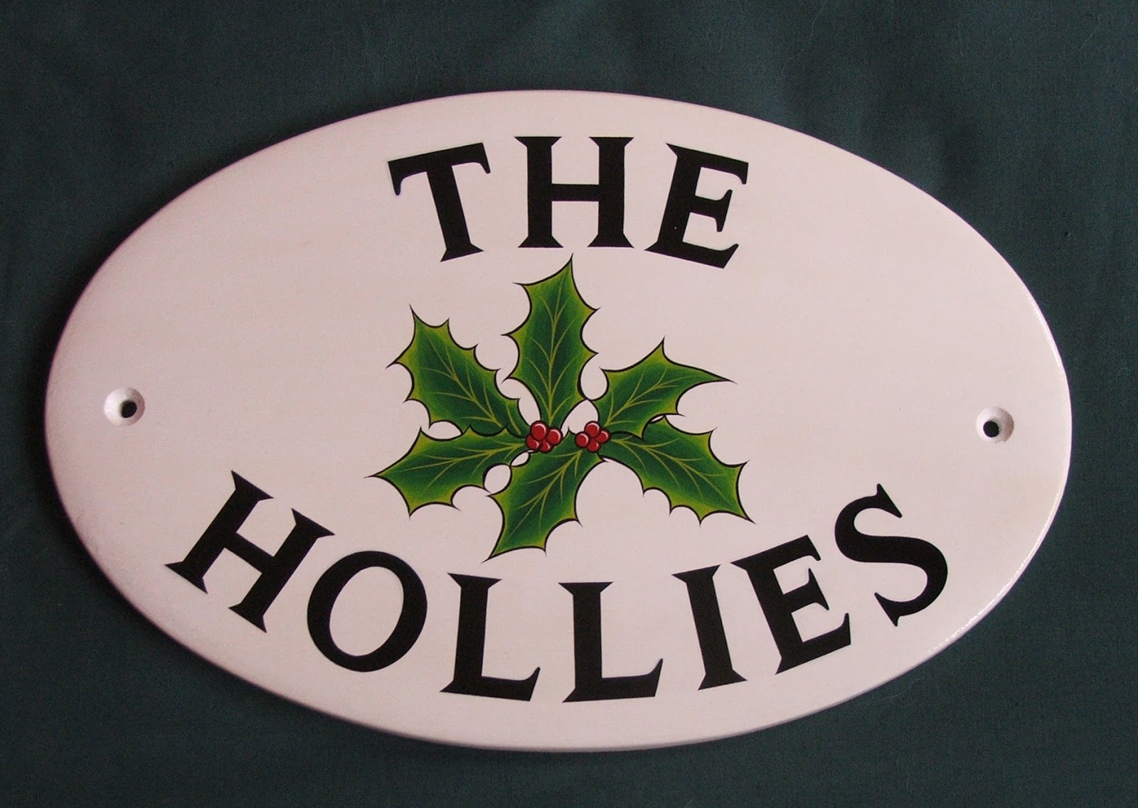 Hand Painted House Signs by Ceramic Art: Hand Painted Ceramic House Signs