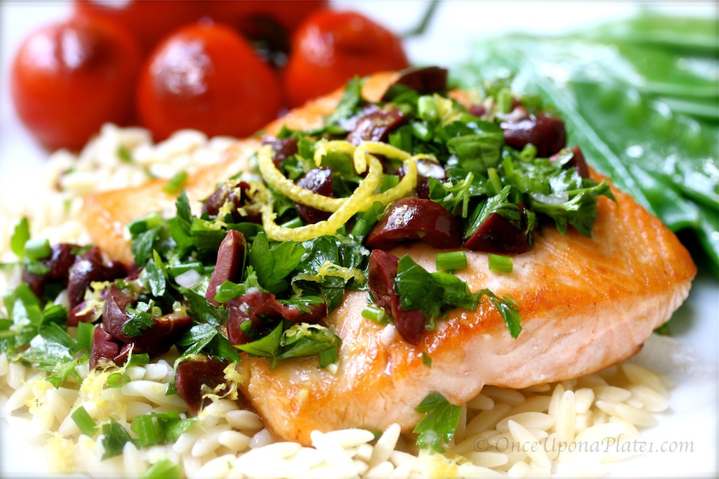 Once Upon a Plate The Recipes: Highly Herbed Olive & Lemon Vinaigrette ...