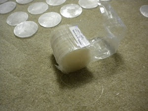 One Project at a Time - DIY Blog: #181- How to Make a Capiz Chandelier