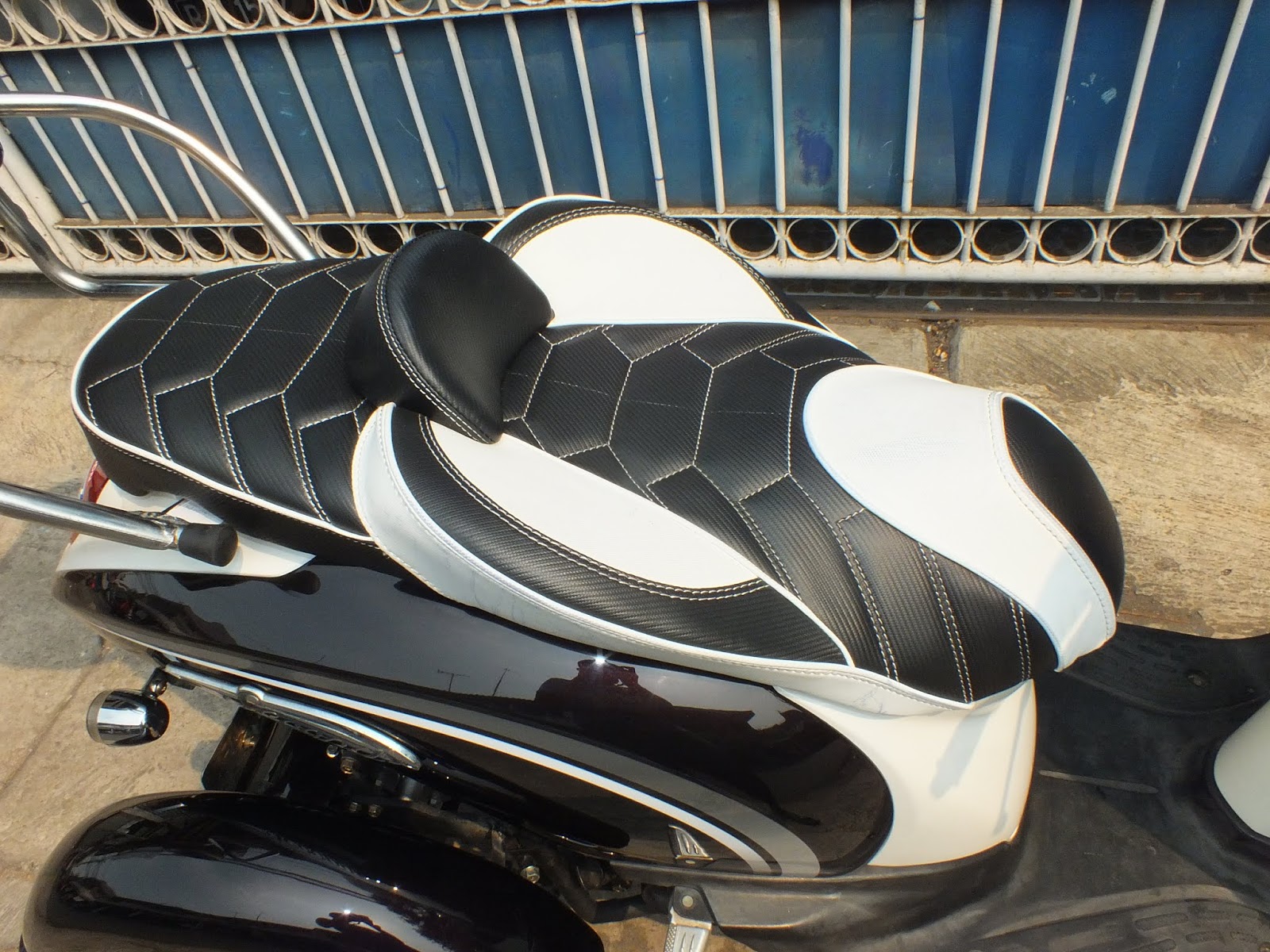 Modifikasi JOK MOTOR: JOK SCOOPY KARBU Pesanan IBU ETI Tangerang