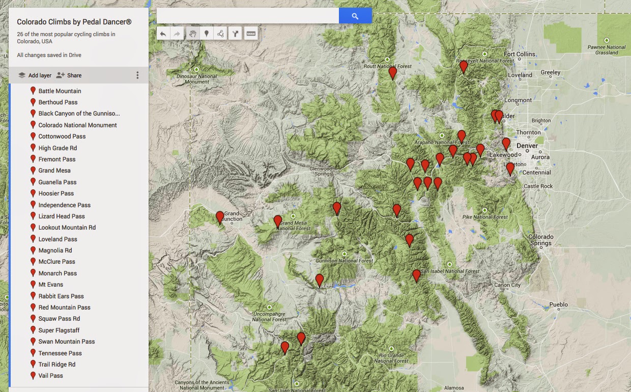 So you want to tour Colorado on a bicycle? - Pedal Dancer®