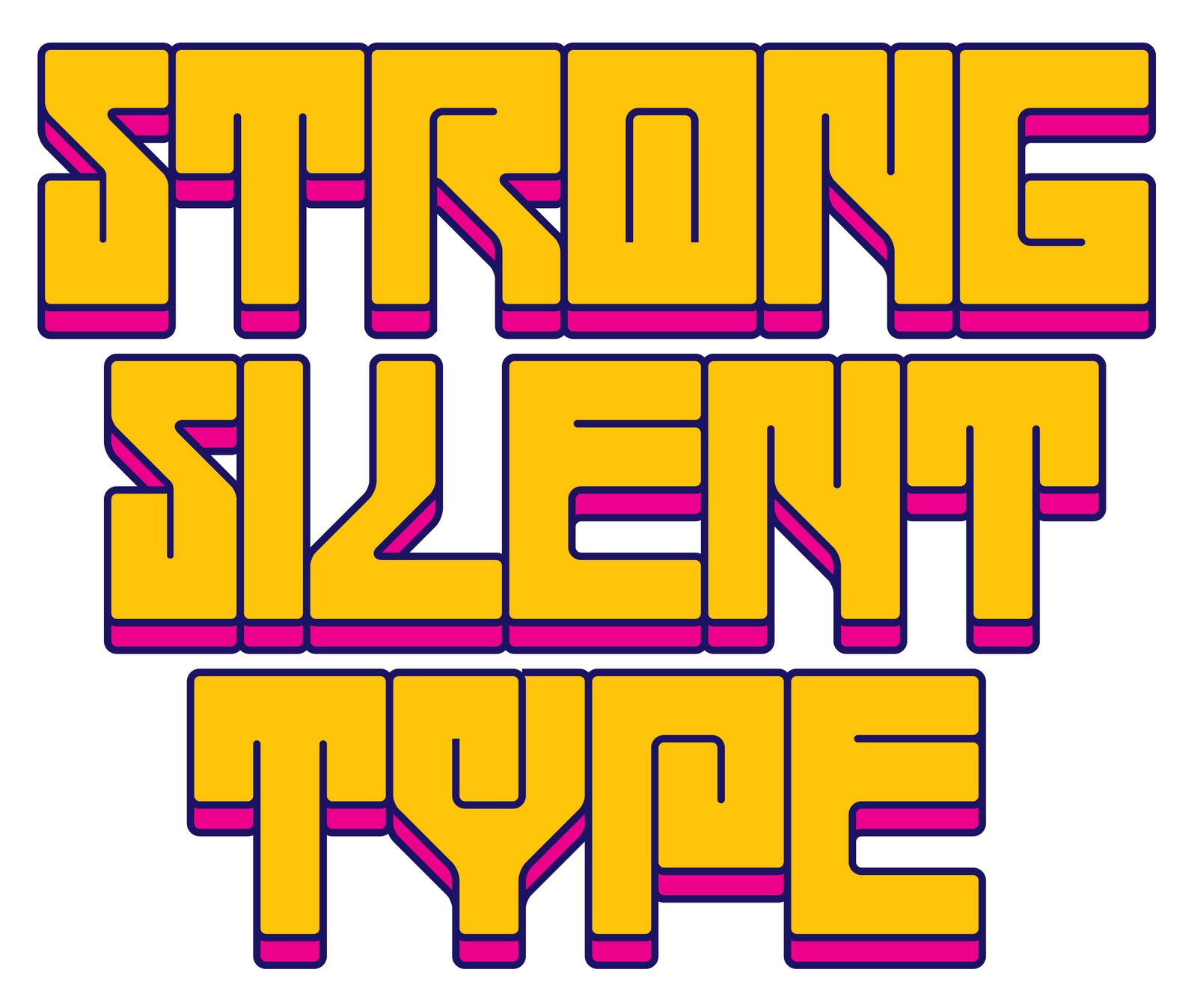 Fire Resistant Material: Homemade Typeface