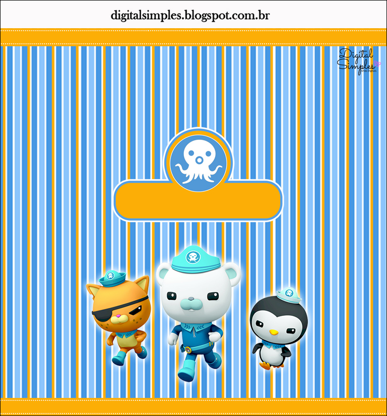 Octonauts: Free Printable Candy Bar Labels. - Oh My Fiesta! in english