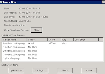 Systems Inside: Windows Time Server Configuration