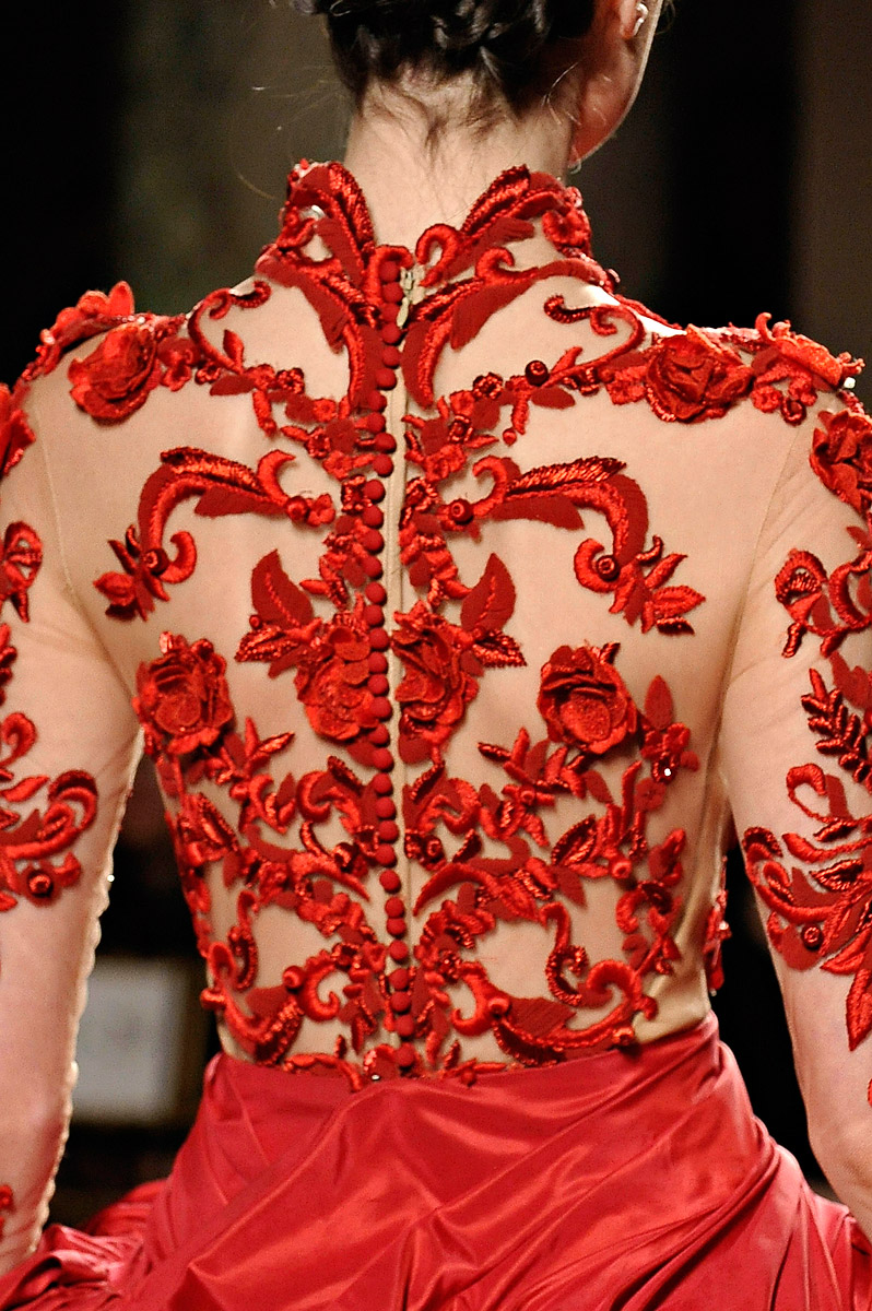 The Wawidoll Fashion Files: Marchesa Fall 2012 Details