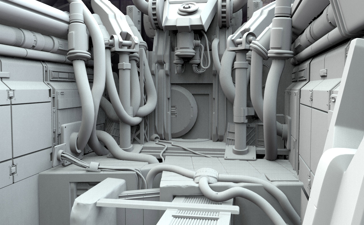 Timmy D 3D: Thing a Week Project 11 Part 04: The Machine Room