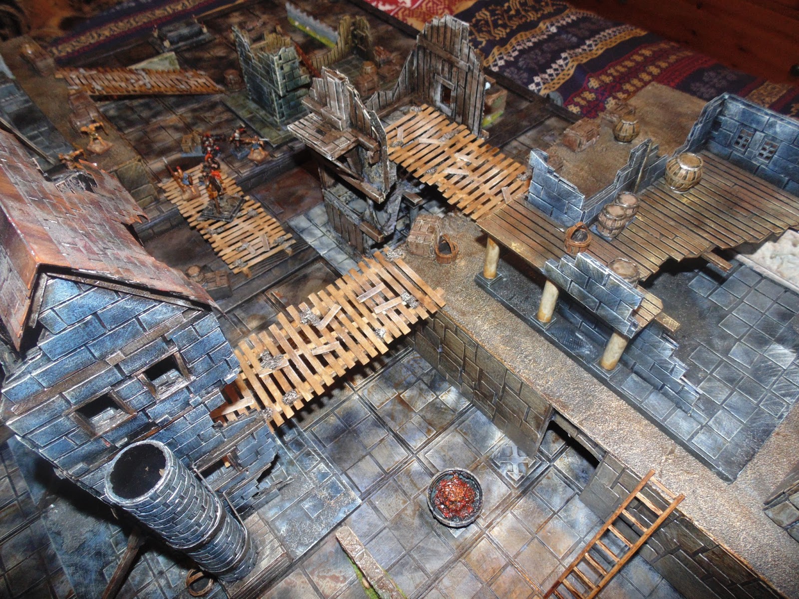 Daxio's Uneventful Day: Mordheim Terrain